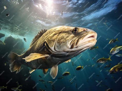 Premium Ai Image Cod In Its Natural Habitat Wildlife Photography
