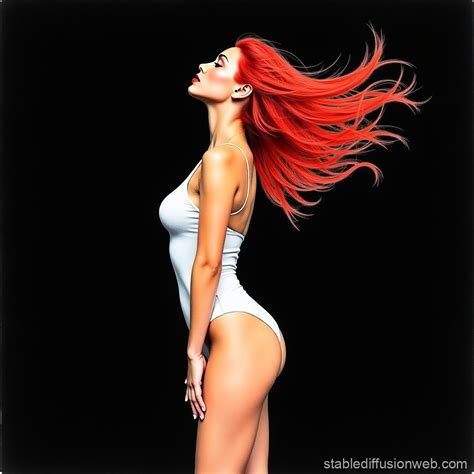 Dance Pose Woman Stable Diffusion Online