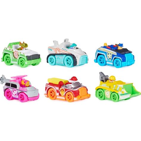 Paw Patrol True Metal Rescue Vehicles Neon T Pack Woolworths