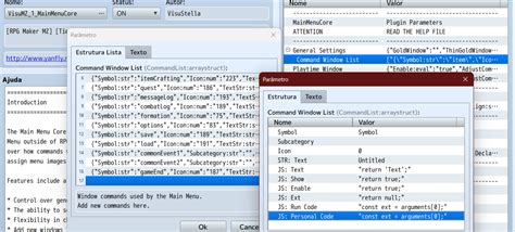 MZ VisuStella MainMenu Core Create New Scene Stat Distribution