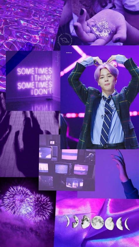 846 Wallpaper Bts Ungu Aesthetic Myweb