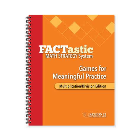 Factastic Math Strategy System Games For Meaningful Practice Multipli
