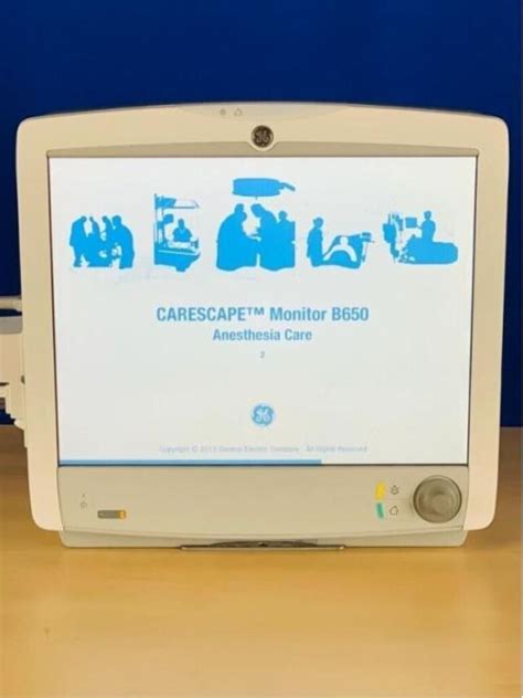 Used Good Ge Carescape B650 For Sale 4 343 Item 1988566 Bimedis