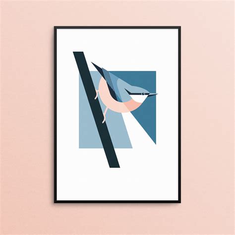Nuthatch Julia Allum Illustration