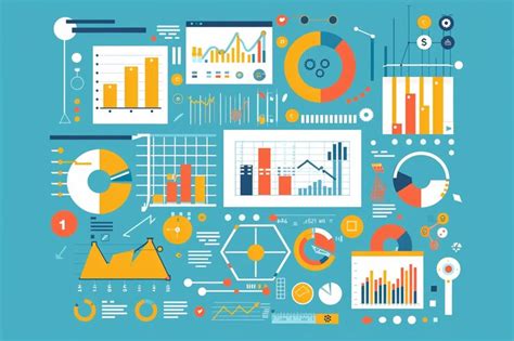 Data Analysis Business Elements Vector Premium Ai Generated Vector