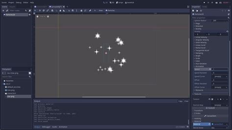 Bite Sized Godot Using Spritesheets With 2d Particles The Shaggy Dev