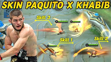 Script Skin Paquito As Khabib Full Effect • Mas Ipan Youtube