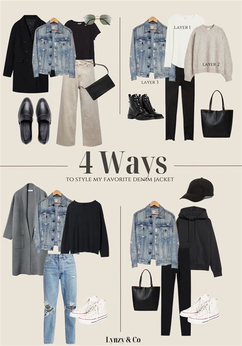 4 Ways To Style My Favorite Denim Jacket Secret Sale Lynzy And Co