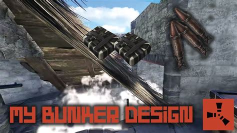 My Bunker Design Rust 45 Rockets YouTube