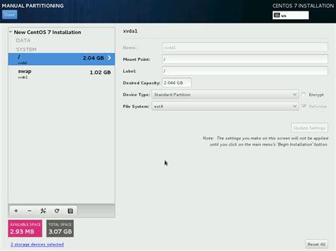 Installation Gallery For Creating A Centos 7 Base Xen Vm Image — Lucid Solutions