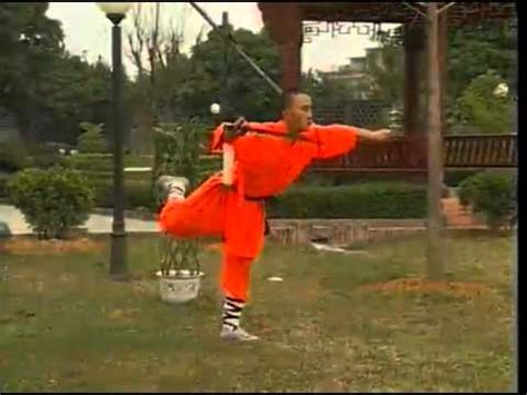 Shaolin kung fu Dharma sword - YouTube