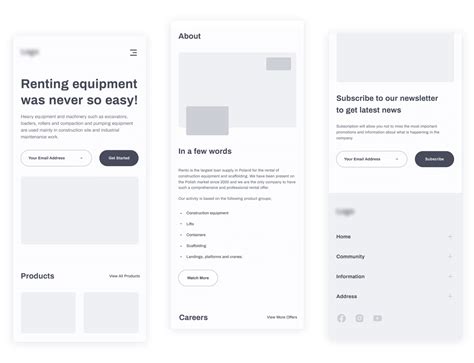 40 Wireframe Examples For Web And Mobile Design Inspiration Justinmind