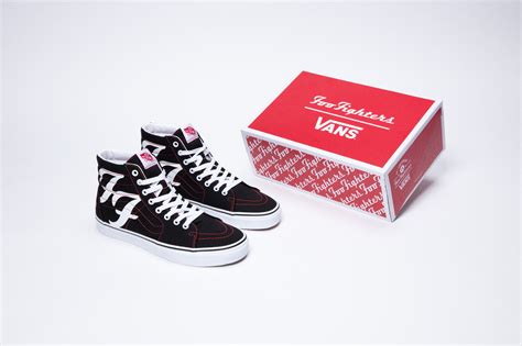 Shop Foo Fighters X Vans Collaboration Re Works Sk8 Hi Sneaker