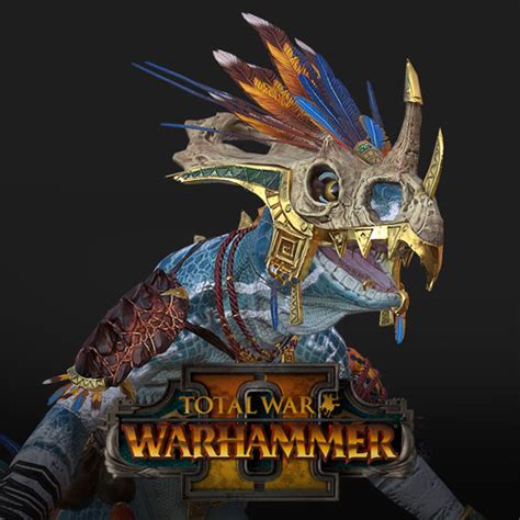 Artstation Total War Warhammer Skink Chief