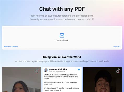Chatpdf Review Ai Powered Pdf Interaction Tool