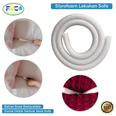 Jual Styrofoam Busa Slip Perapih Sofa Selipan Cover Sofa Stick Foam
