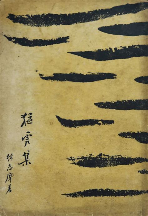 徐志摩的最后一部诗集百科ta说