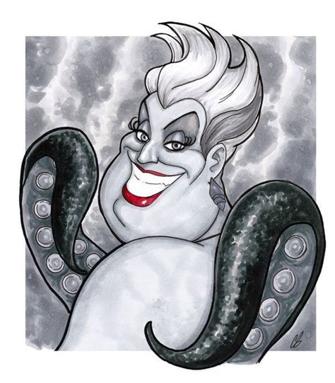 Ursula By Bigchrisgallery On Deviantart Ursula Disney Disney Tattoos