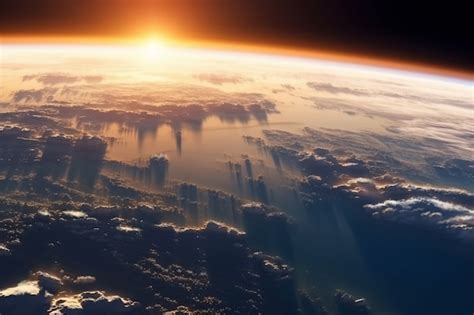 La Terra Vista Dallo Spazio Foto Gratis