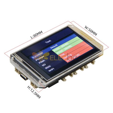 Lilygo T Hmi Esp32 S3 28 Inch Resistive Touch Screen Support Tf Wifi