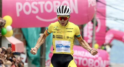 Vuelta A Colombia Hoy Supermán López Ganó La Sexta Etapa