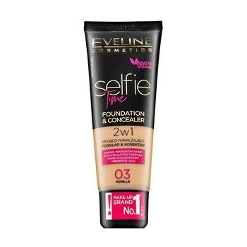 Eveline Selfie Time 2in1 Foundation & Concealer 03 Vanilla ...
