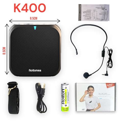 Jual Speaker Megaphone Rolton K400 Megafon Mini Penguat Pengeras Suara