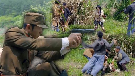 ⚔️美女記者遭土匪劫色，不料小夥暴怒，清空彈夾全殲土匪！ 功夫 Movie 槍戰 動作 電影 抗戰 抗战 Youtube