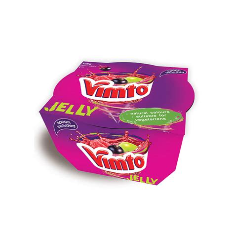 Vimto Flavoured Jelly Pot 125g Mkg Foods