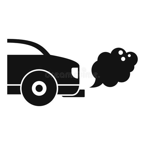 Fusiles De Escape De Los Automóviles Del Tubo De Escape Ilustración Del