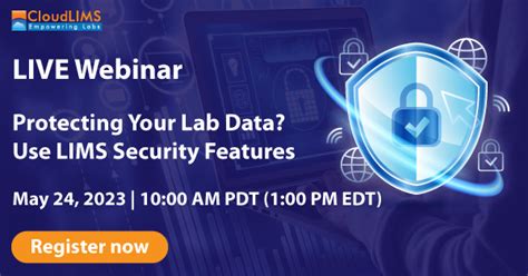 complimentary webinar protecting your lab data use lims security features