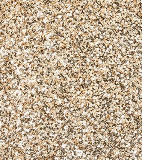 Badgley Mischka Gold Sequin Mesh Fabric Joann