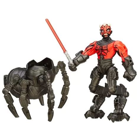 Boneco Star Wars Hero Mashers Darth Maul With Gear Hasbro