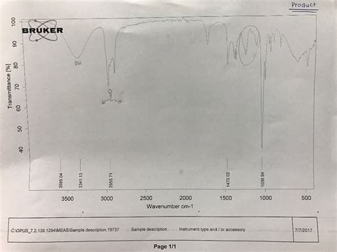 From The Spectral Data NMR IR MS You Were Chegg Com