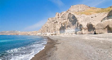 Santorin Plage Vacances Arts Guides Voyages