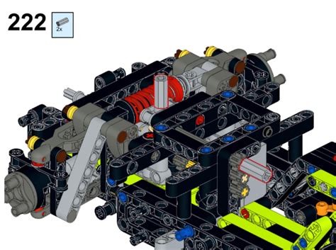 Lego Moc Peugeot 9x8 Pro By Skclego Rebrickable Build With Lego