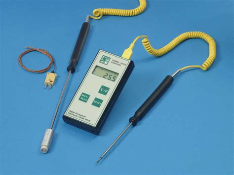 Portable Temperature Meter Probes Sold As Accessories And Not Included