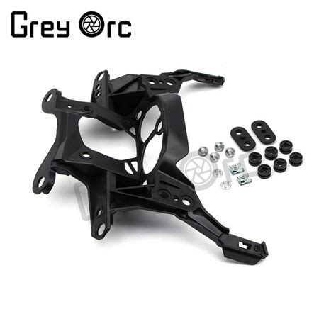 Badu Bg Мотоциклетна черна горна скоба на предния капак за фарове за Yamaha Yzf R1 2015 2016