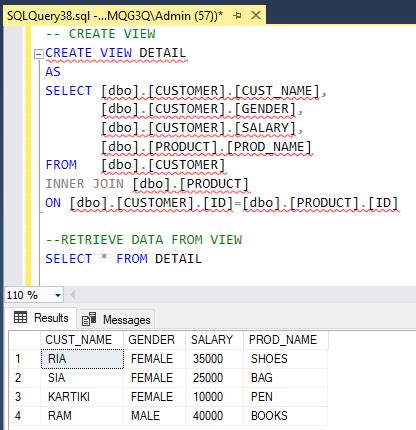VIEWS IN SQL SERVER. VIEW :- | by Vaishali | Medium