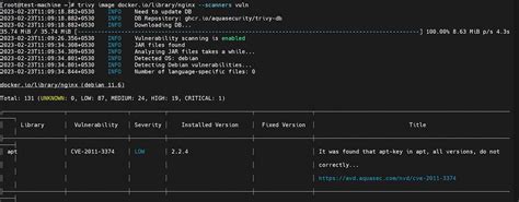 Secure Your Containers Trivy Vulnerability Scanning