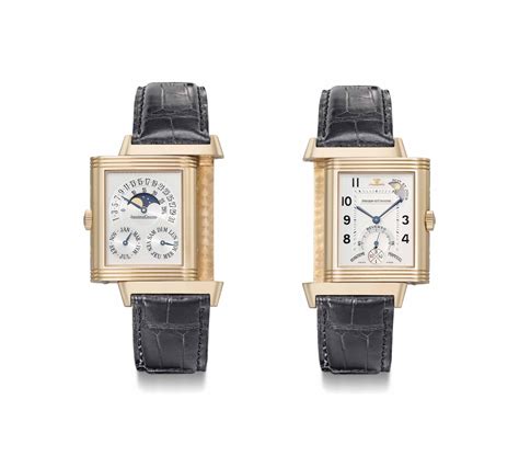 Jaeger Lecoultre A Fine Limited Edition 18k Pink Gold Reversible