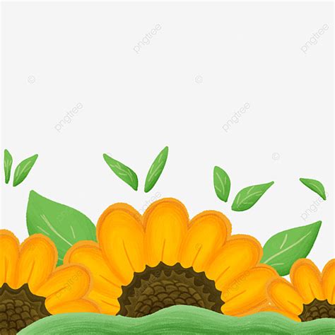 Sunflower Doodle PNG Image Sunflower Doodle Sunflower Yellow Flower