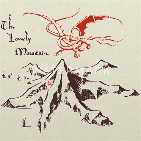 The Hobbit Smaug Drawing