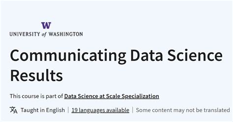 Communicating Data Science Results ~ Computer Languages Clcoding