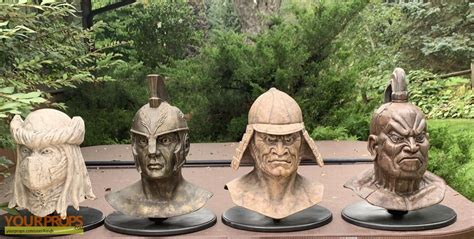 Wishmaster Statue Heads Original Movie Prop