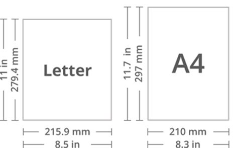 What Is The Size Of Regular Printer Paper Letter A4 Legal And More