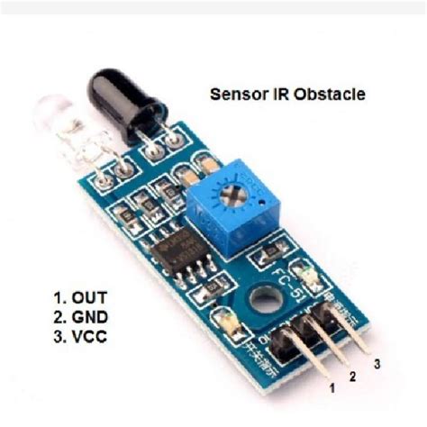 Jual CUCI GUDANG Sensor Inframerah IR Infrared Pendeteksi Halangan Rintangan Garis Hitam Putih