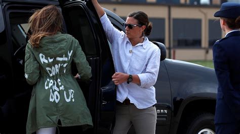 Melania Trump Says Dont Care Jacket Was A Message Bbc News