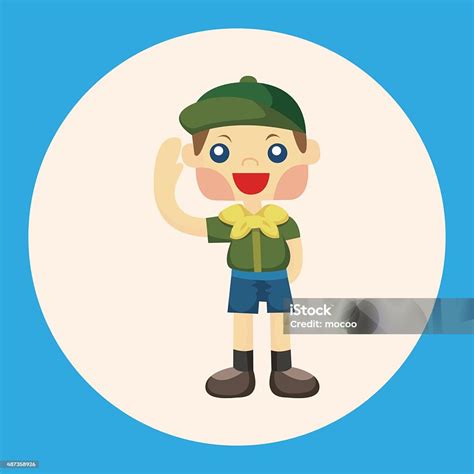 Scout Theme Elements Stock Illustration Download Image Now 2015