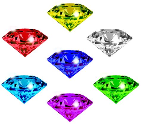 All 7 Chaos Emeralds From Sonic The Hedgehog By Animeandlegofan2000 On